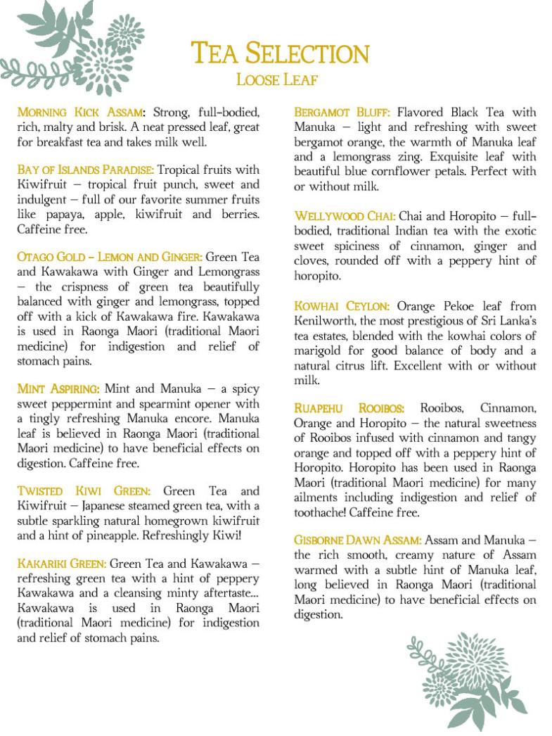 Drinks | Little Luscious Cafe